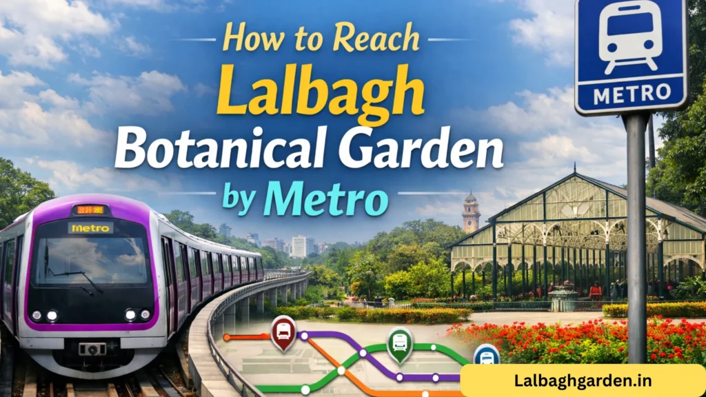 How to Reach Lalbagh Botanical Garden by Metro? - Lal Bagh Gardenn